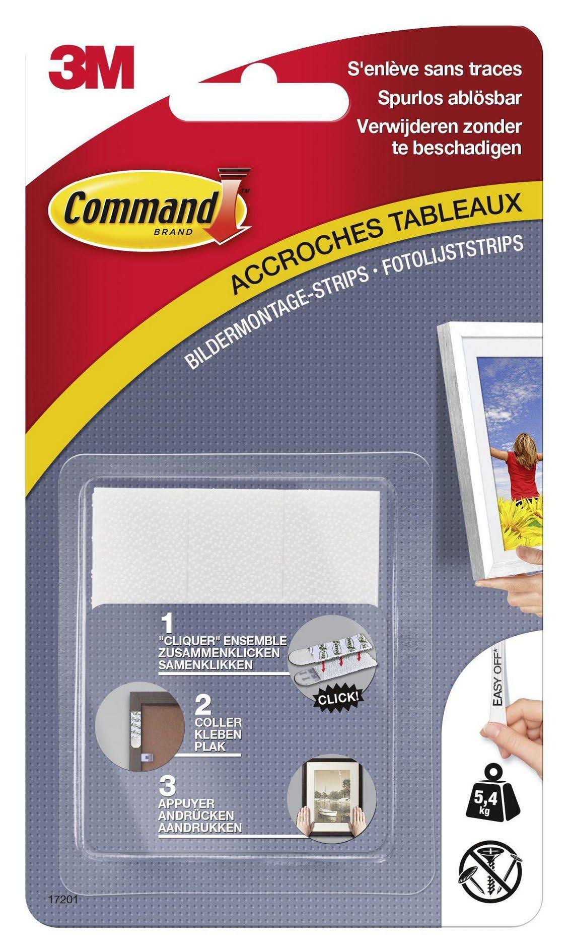 3M Tabs Command 18 mm x 70 mm, Weiss - kaufen bei buchmann.ch