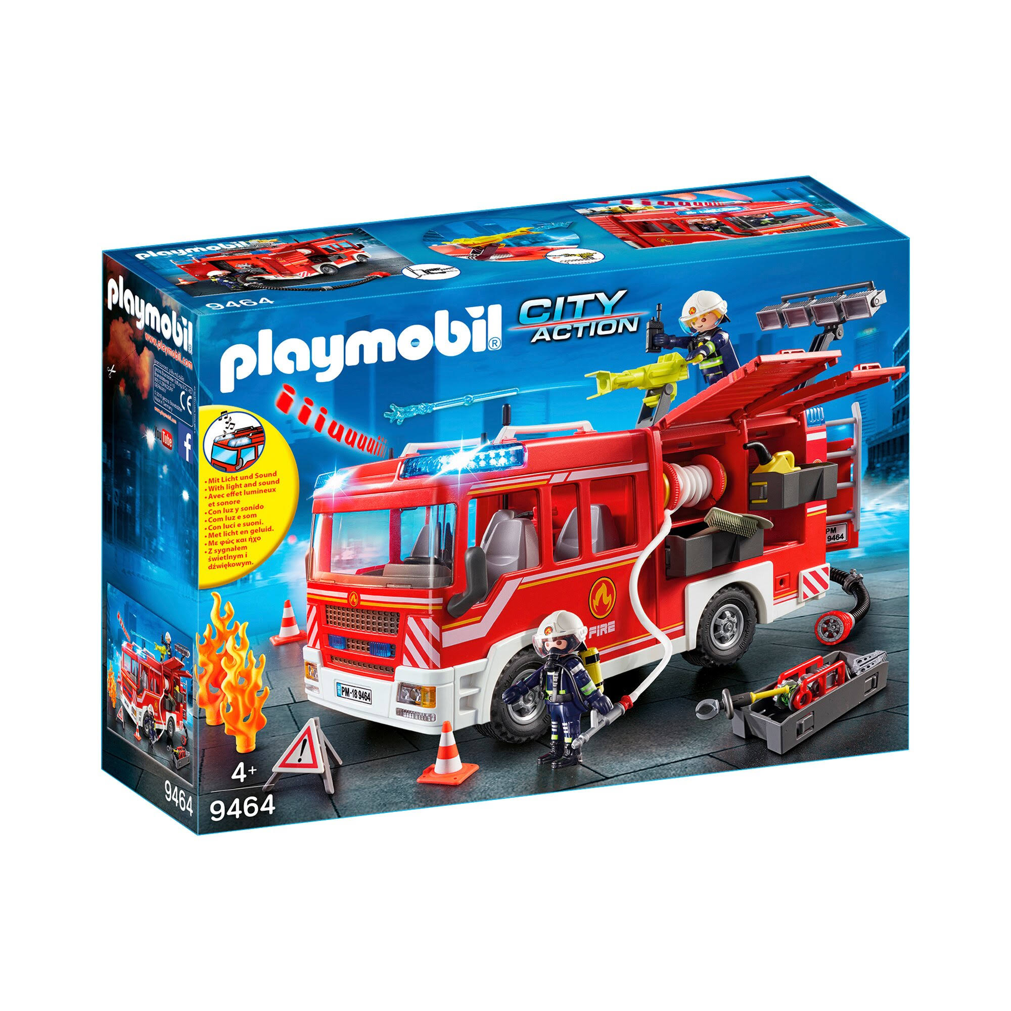 Playmobil Feuerwehr R stfahrzeug 9464 Buchmann Direct Electronics AG