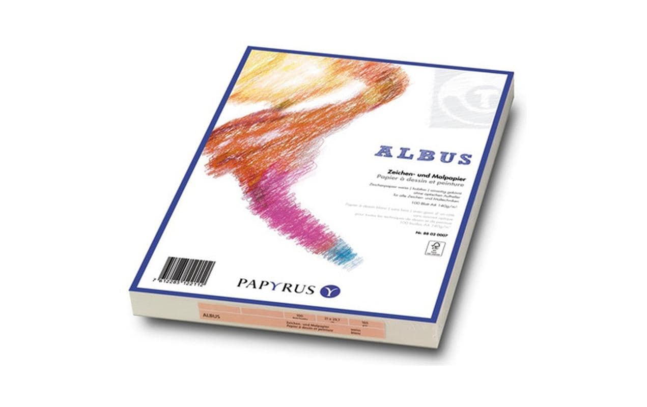 Papyrus Zeichenpapier Albus A3, 180 g/m², 100 Blatt - kaufen bei ...