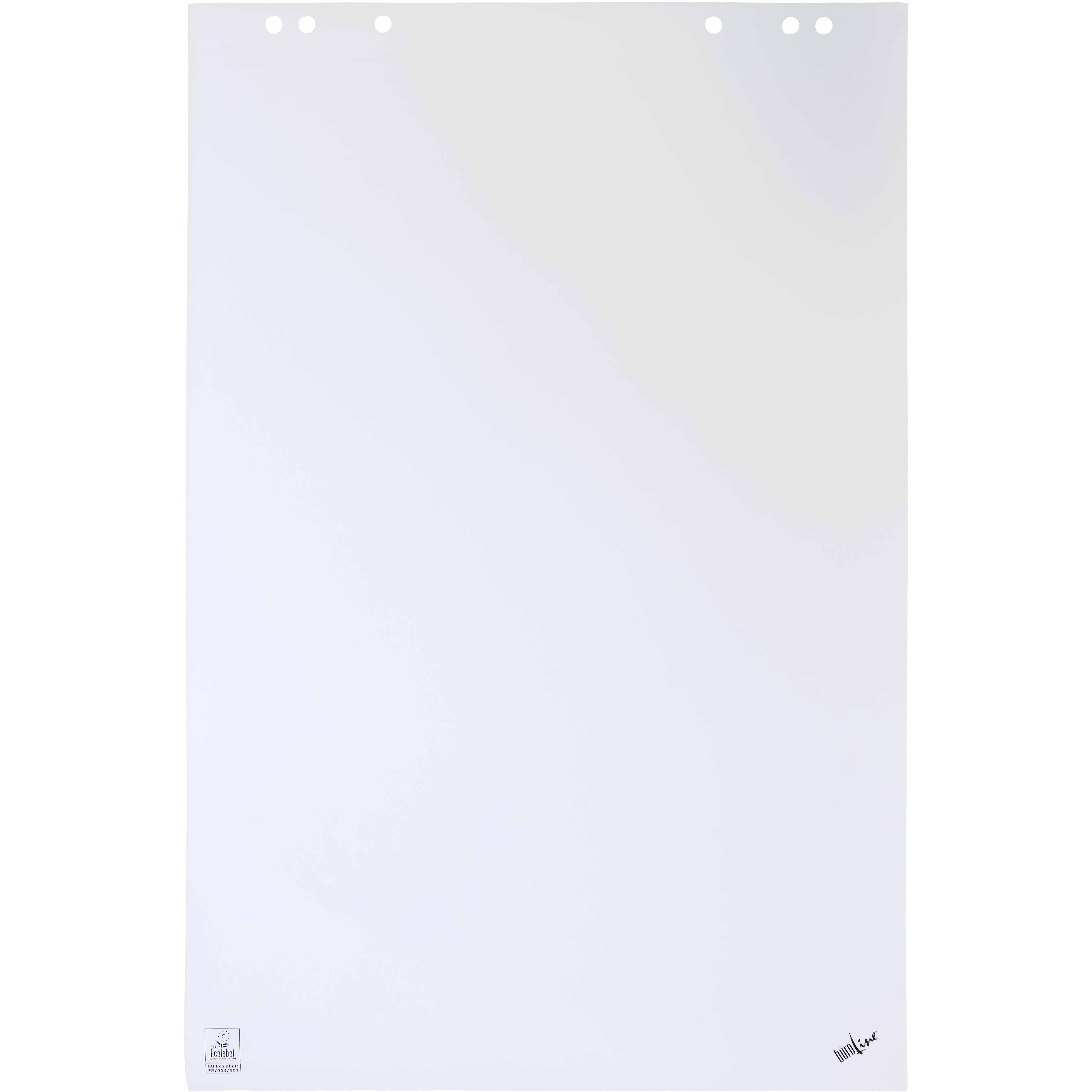 Büroline Flipchart-Block 80g 65x98cm 400190471 ECF, blanko 5 Stück ...