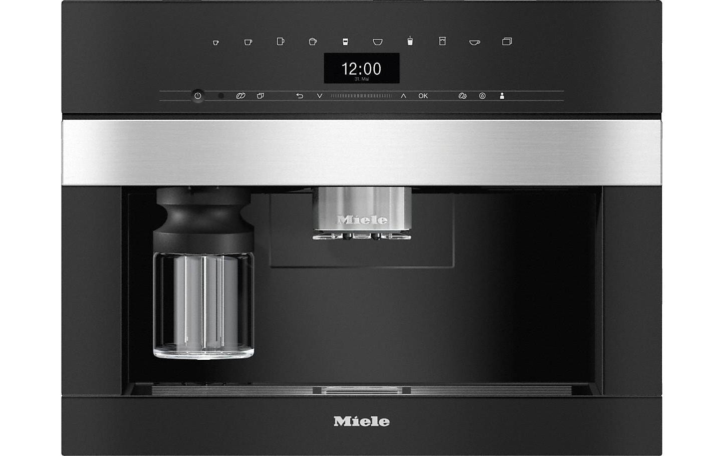 Miele Machine à café automatique CVA 7440-60 ED CH en acier inoxydable ...