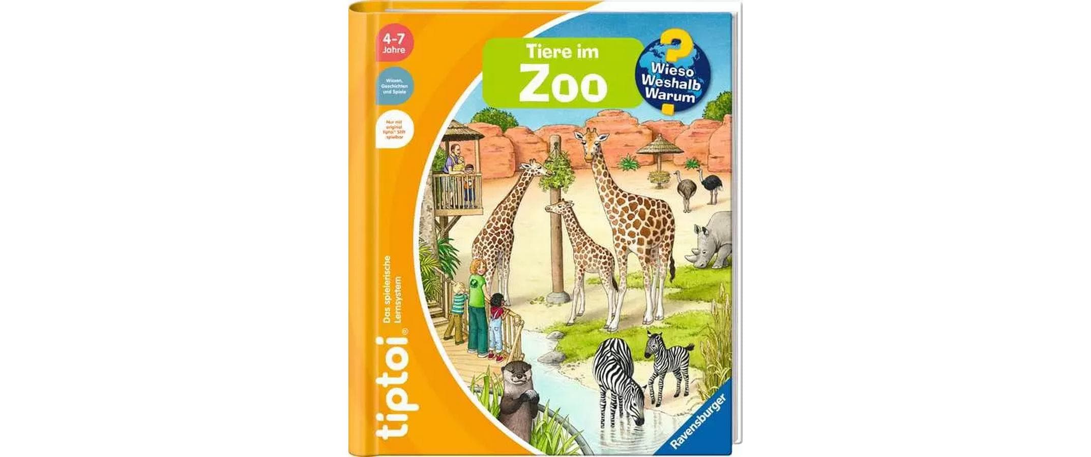 Tiptoi Why? What for? Animals in the Zoo - buy at buchmann.ch