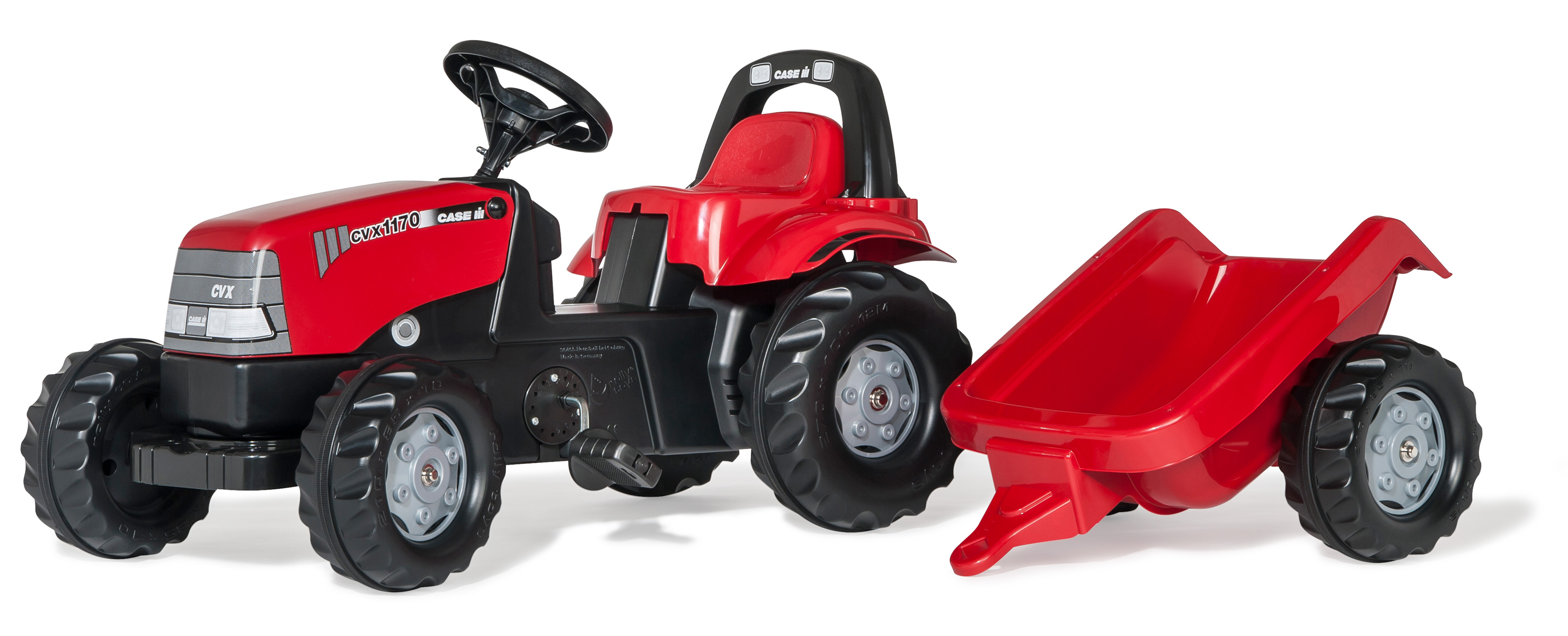 Rolly Toys RollyKid Case rouge avec remorque | Buchmann.ch