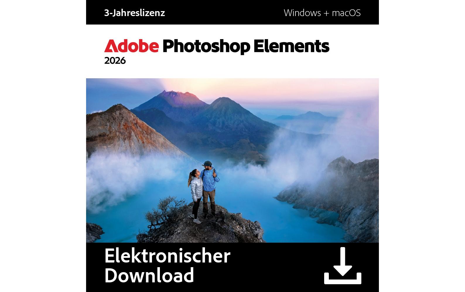 Adobe Photoshop Elements 2026 ESD, 3 years, WIN & MAC, ML - buy at ...