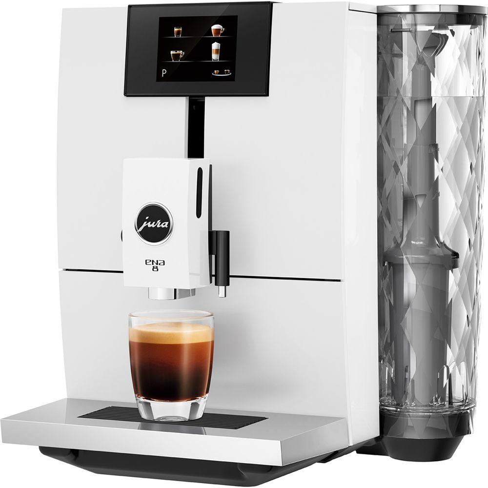 JURA ENA 8 Full Nordic White: macchina da caffè premium su Buchmann.ch